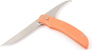 Amazon.com: EKA Fish Blade, Orange PROFLEX Handle, Plain w/Sheath ...
