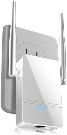 Amazon.com: 2024 Newest WiFi Extender Signal Booster, 4X Faster, Covers Up to 10000 sq.ft and 40 ...