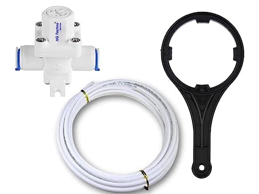 RO Water Pressure Reducing Valve (PRV) + 02m 1/4" Pipe + 01 Bowl ...