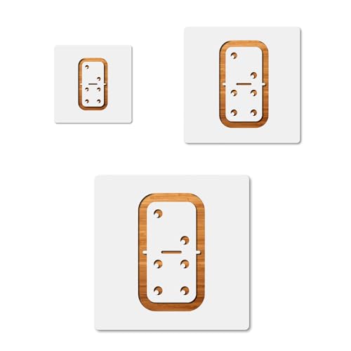 Amazon.com: Domino Nope Gold Hold Luck, quality mylar stencil pack in 3 ...