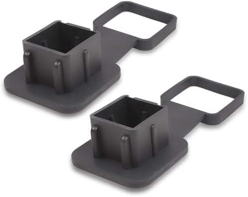 Trailer Hitch Cover 2pcs, Rubber Trailer Hitch Dust Plug, 2 inch Auto ...