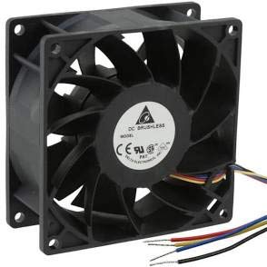 Amazon.com: Delta FFC0912DE-TP04 DC Fans 92x92x38mm 12V DC 9.6W,110 ...