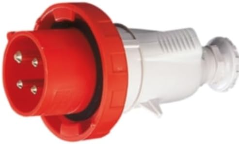 Amazon.com: Gewiss GW60031H 16A 3P + N + E Electrical Socket Coupler ...