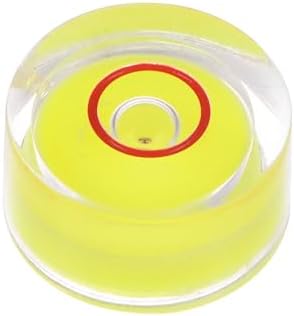 Taskar Pack of 3 Mini Round Bullseye Spirit Level Bubble 12mm Vial ...