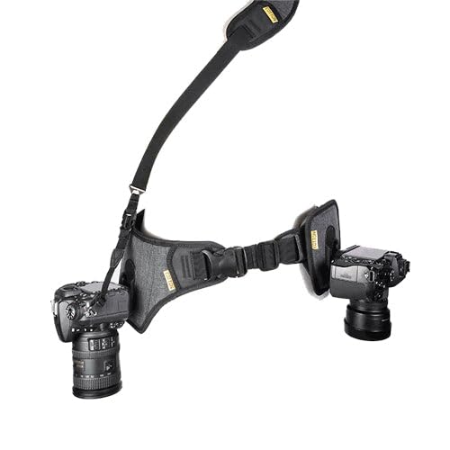 Amazon.com: Cotton Carrier Slingbelt for Two Cameras : Electronics