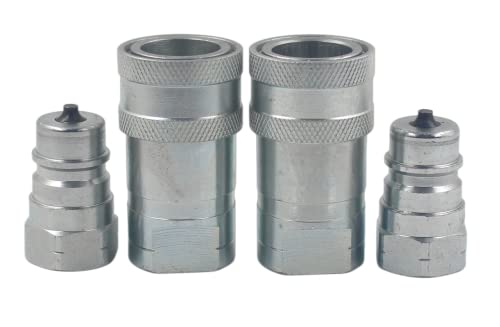 Snapklik.com : 3/8 NPT Ag Hydraulic Quick Connect Couplers, Quick ...
