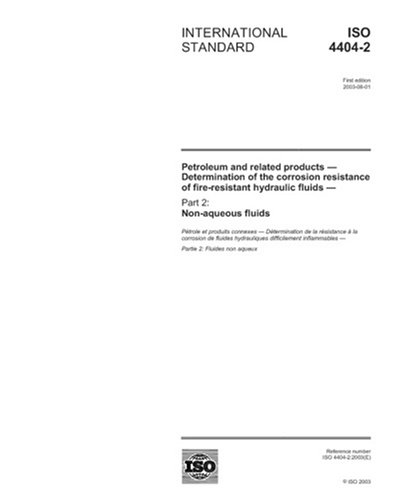 ISO 4404-2:2003, Petroleum and related products - Determination of the ...