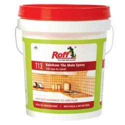 Roff Tile Epoxy Grout Pack Of 12 Kg White Color : Amazon.in: Industrial ...