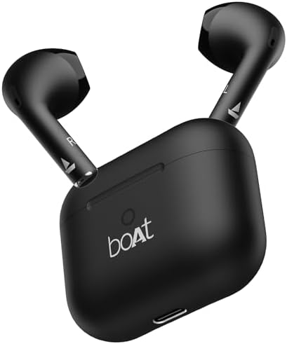 boAt Airdopes Joy, 35Hrs Battery, Fast Charge, IWP Tech, Low Latency ...