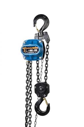 STEELEDGE 3 Ton Single Fall Chain Pulley Block (3 TON X 3 MTR) : Amazon ...