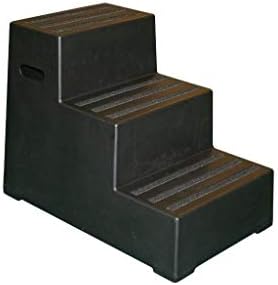 4 Tread Heavy Duty Blue Plastic Moulded Safety Block Steps : Amazon.co ...