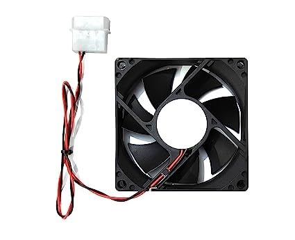 KeepItSecret DC Axial Computer Case Cooling Cabinet Fan 12volt 3inch 80 ...