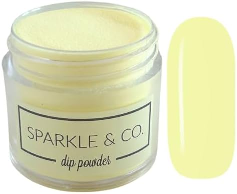Amazon.com: Sparkle & Co. Dip Powders – dp.336 Banana Milk (Milky ...