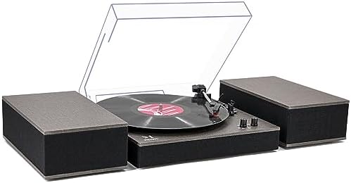 Amazon.com: MPK Bluetooth Turntable, Vinyl Record Player with Hi-Fi ...