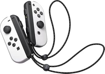 Amazon.com: Nintendo Switch OLED White Joy-Cons (L/R) Pair : Videojuegos