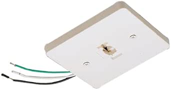NT-319W Nora Lighting Square Monopoint Canopy For Line Voltage Track H ...