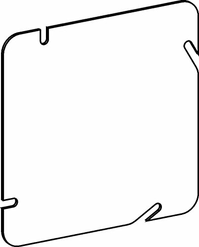 Orbit 5BC Electric Box Cover, Flat Blank Steel - 5" Square - Amazon.com