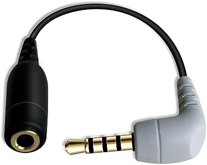 Amazon.com: Movo MC3 3.5mm TRS to TRRS Adapter - Microphone Adapter for ...