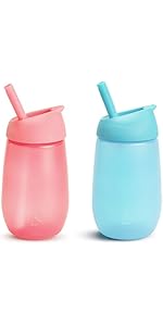 Amazon.com : Munchkin Simple Clean Trainer Sippy Cup with Handles, 6 ...