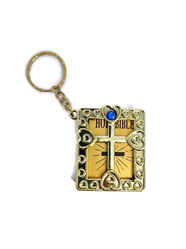 Buy GuardF Holy Bible Key Chain Key Ring for Bike ,Cars and Home ...