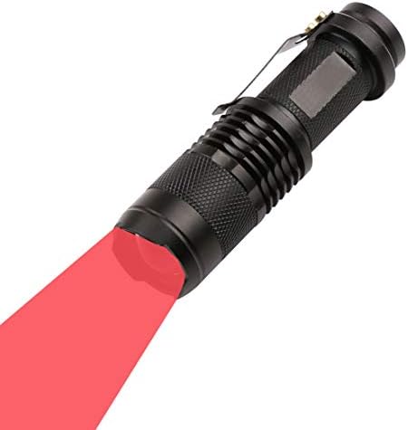 RaySoar Single Mode Red Light Flashlight Red LDE Flashlight Red ...