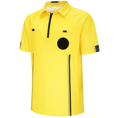 Top 10 Best Yellow Soccer Referee Jersey : Reviews & Buying Guide - Katynel