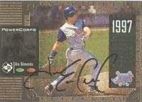 Jim Edmonds Anaheim Angels 1998 Upper Deck UD3 Autographed Card. This ...