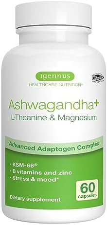 Amazon.com: Comprehensive Ashwagandha KSM-66, L-Theanine & Magnesium ...