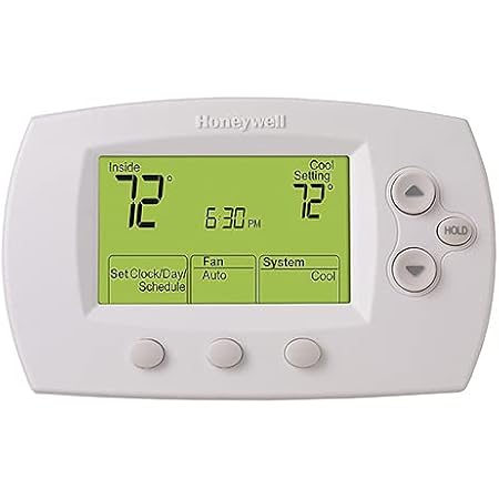 Honeywell TH6220 FocusPro 6000 5-1-1 Programmable Heat Pump Thermostat ...