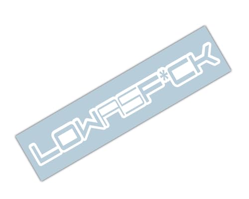 Amazon.com: Low As Fck Vinyl Windshield Window Bumper Decal Sticker ...
