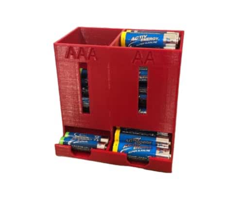 Amazon.com: AA and AAA Dual Battery Dispenser | Battery Holder ...