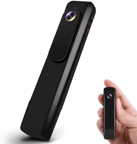 Body Camera, Mini Body Cameras 1080P HD Portable Body Cam with Loop ...