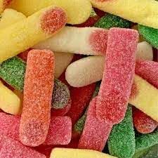 Jelly Fizzy Sour Finger Sweets -1KG Bag - Halloween Sweets - Approx 167 ...