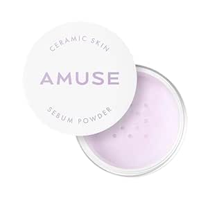 Amazon.com : AMUSE SEOUL NEW Ceramic Skin Sebam Powder 2 Colors (Violet ...