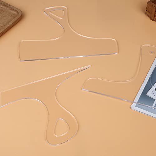 3PCS Acrylic Cutting Board Handle Templates, Router Templates for ...