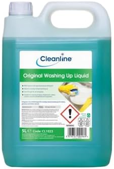 Cleanline Original Washing Up Liquid, 5L, Odourless, Low-Foaming, pH ...