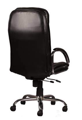Triumph Leatherette Office Arm Chair (Black, Set of 2) VVIP : Amazon.in ...