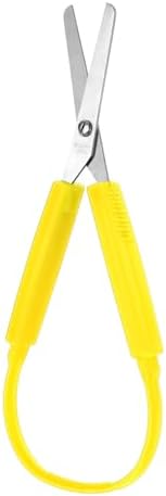 2-Pack Loop Scissors Grip Scissors Loop Handle Self-Opening Scissors ...