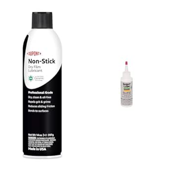 Amazon.com: DuPont Non-Stick Dry-Film Lubricant 14 oz & Super Lube ...