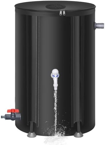 Meff-Mluk 100L Collapsible Rain Barrel, Portable Rain Barrels to ...