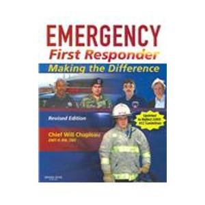 Buy Emergency First Responder: Making the Difference - Revised Reprint ...