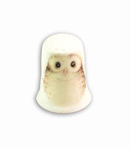 Amazon.com: Handmade Owl Collectible Thimble : Home & Kitchen