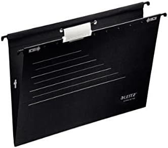 Leitz 19950095 Termin-Set Alpha, mit 53 Einstellmappen, schwarz ...
