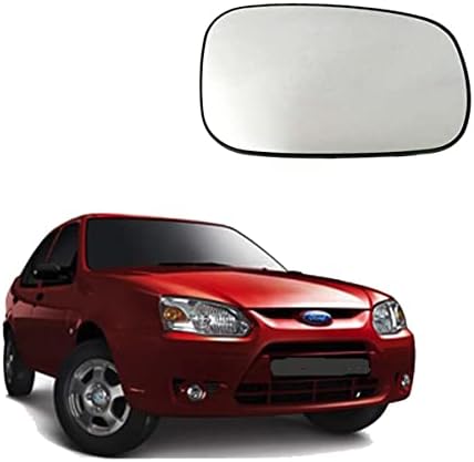 MACZO - orvm Right (Driver) Side Rear View Mirror Glass for Ford IKON ...