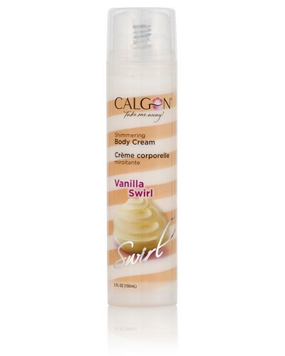 Amazon.com : Calgon Swirl Shimmering Body Cream - Vanilla Swirl: 5 OZ ...
