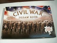 The Civil War Jigsaw Book (Four 96 - Piece Jigsaws): Karen Baicker ...