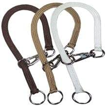 Amazon.com : Resco USA-Made Nylon Snap Choke Collar 14", White : Pet ...