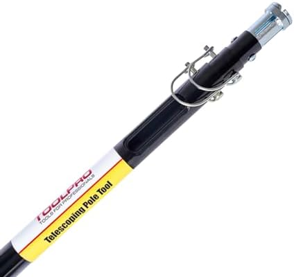 ToolPro 12 in Lag Pole for Installing Lag Screws. Three 4 ft. Sections ...