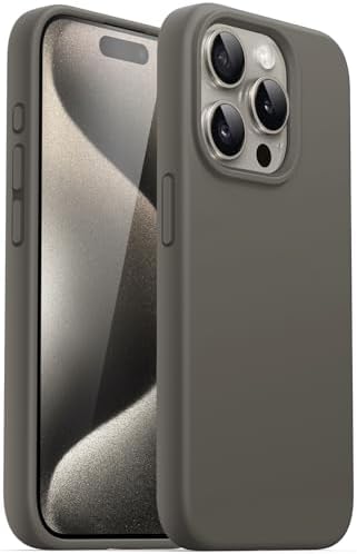 JETech Silicone Case for iPhone 15 Pro Max 6.7-Inch, Silky-Soft Touch ...