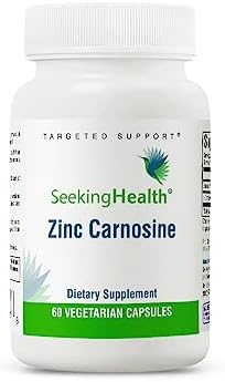 Amazon.com: Nutricost Zinc Carnosine 86mg, 120 Capsules - Non-GMO ...